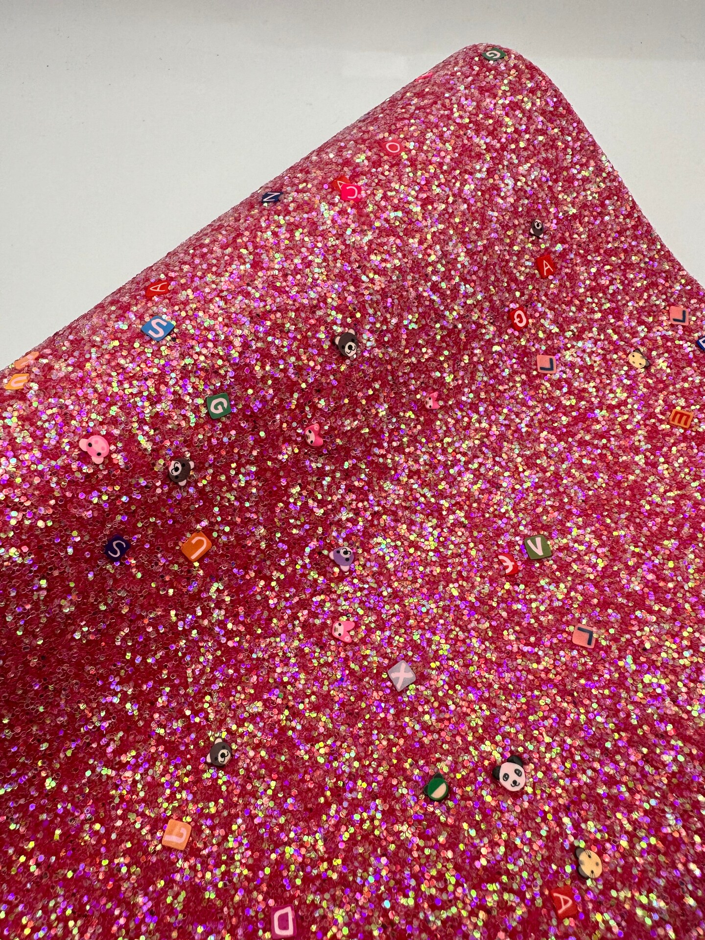Coral Alphabet Glitter Craft Vinyl, Size: 12” | Michaels
