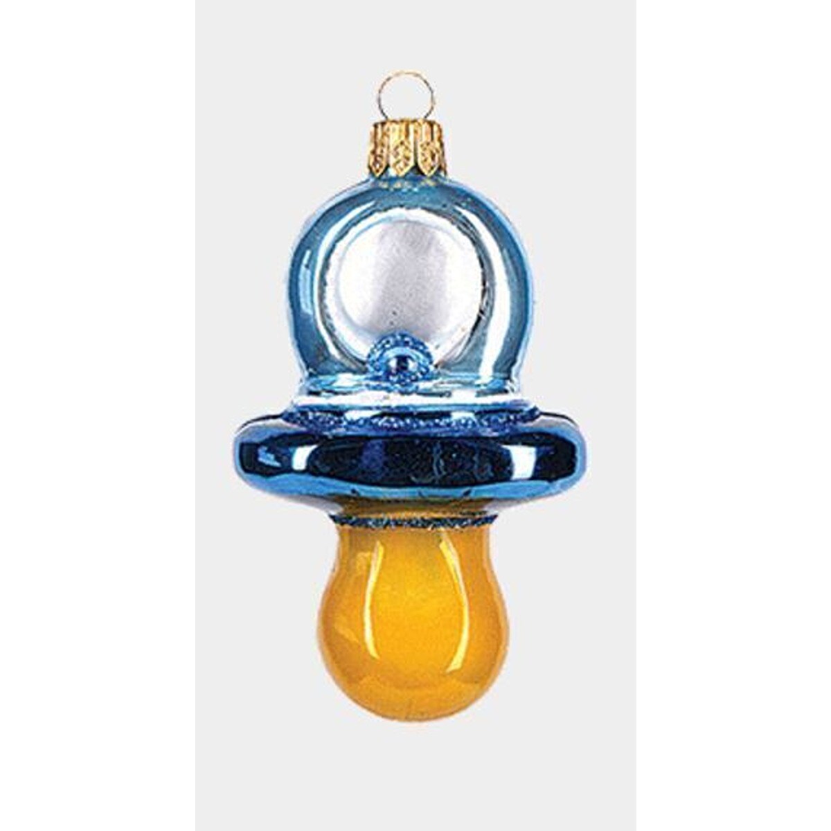 Bright Pacifier Polish Glass Christmas Ornament | Michaels