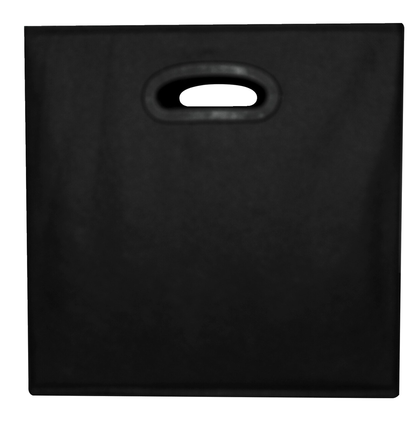 School Smart Foldable Storage Bin Fabric Cube, 12 Inch, Black | Michaels