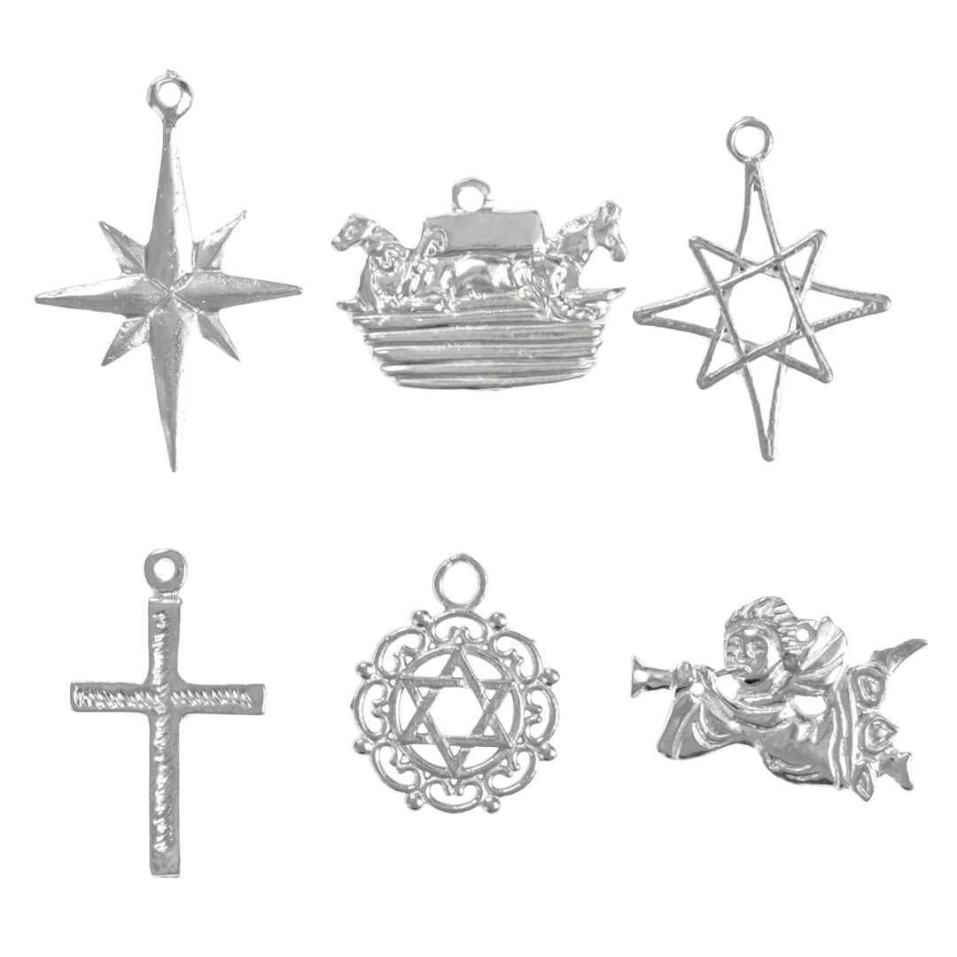 Religious Pewter Charms - Religious Crafts - Several Designs ...