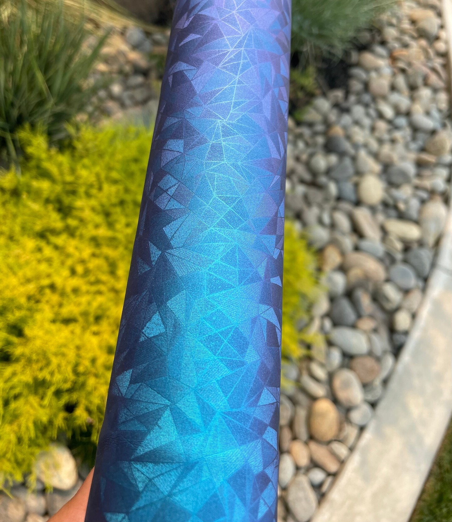 Blue/Purple Iridescent Geometric Smooth Vinyl | Michaels