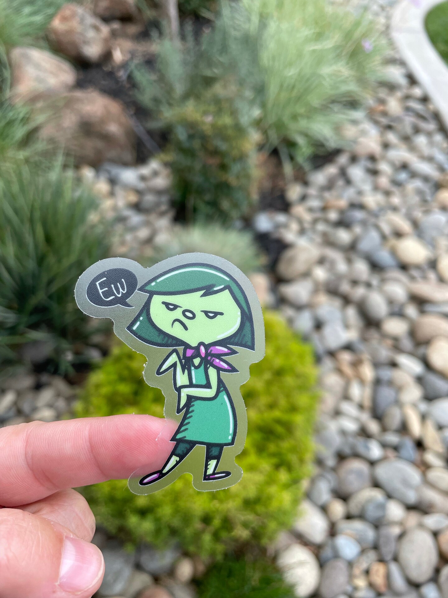 Ew Sticker - Clear Weatherproof Vinyl | Michaels