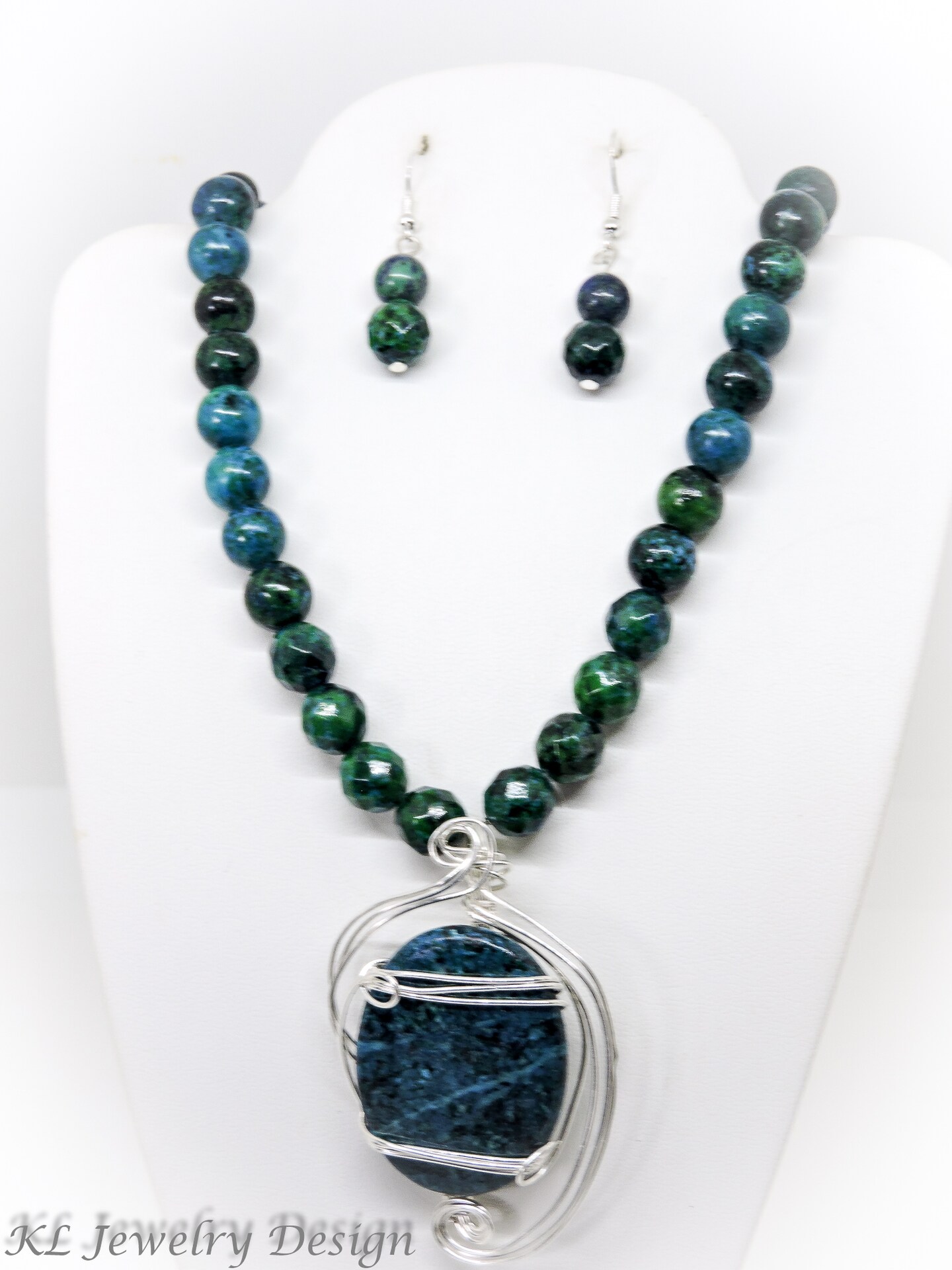 Azurite Stone Jewelry