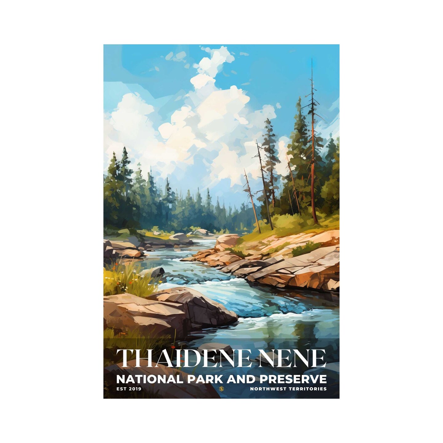 Thaidene Nene National Park Reserve Poster, Travel Print, Office Poster ...