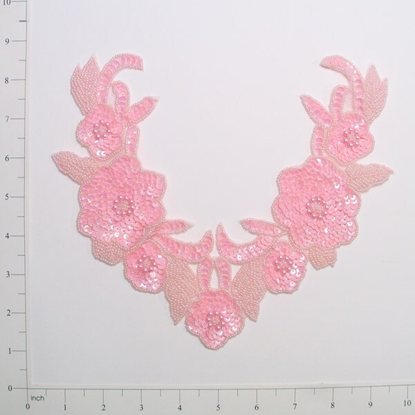 Classic Collar Sequin Applique/Patch | Michaels