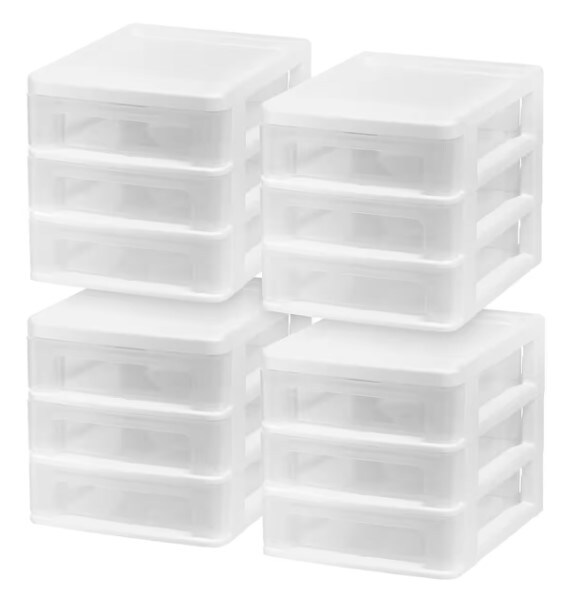 Compact Desktop 3-Drawer System, 4ct. | Michaels