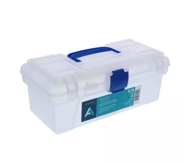 Artist Toolbox 2-Tray, Clear, 14 Inches | Michaels