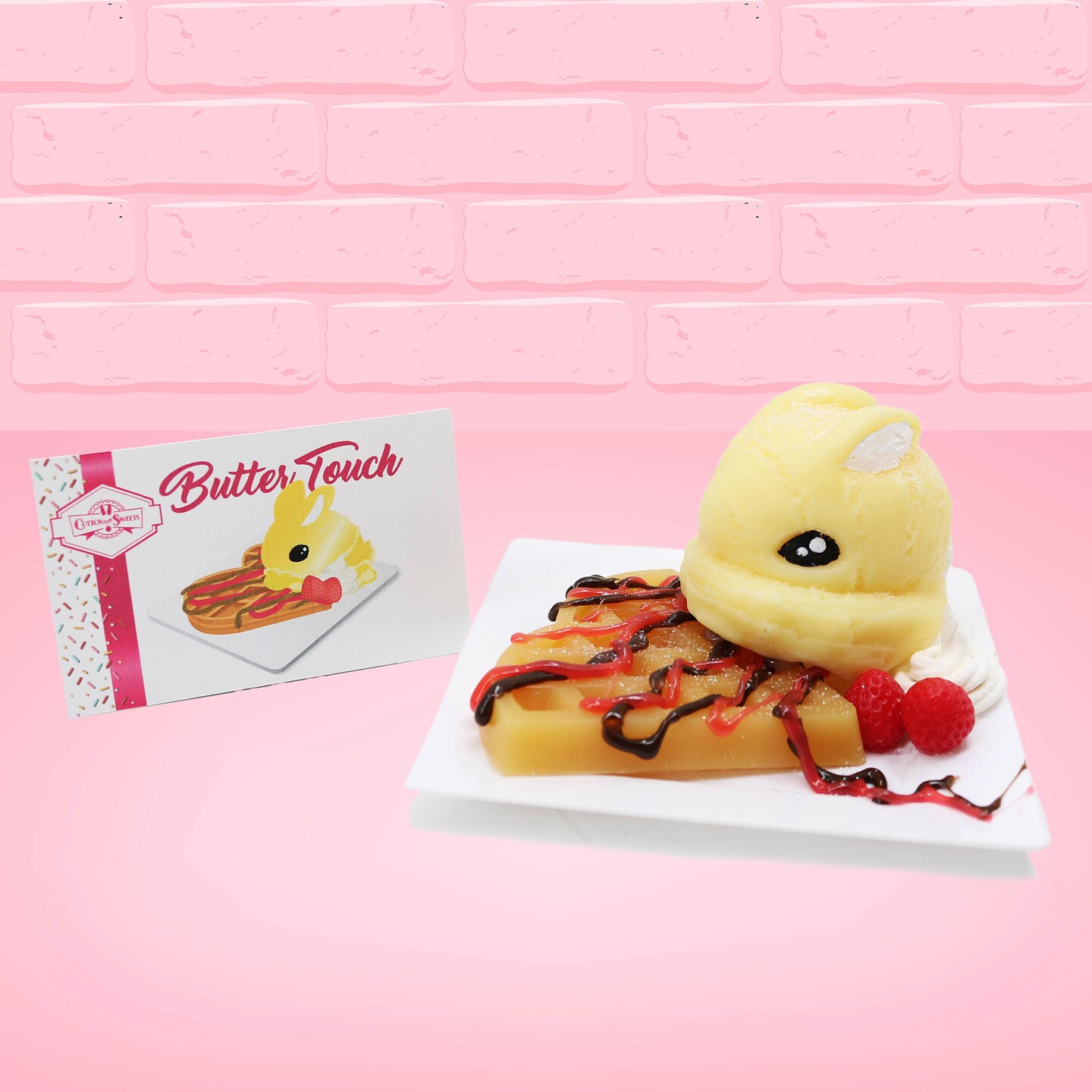 Butter Touch Waffle Strawberry-Chocolate Bunny | MakerPlace by Michaels