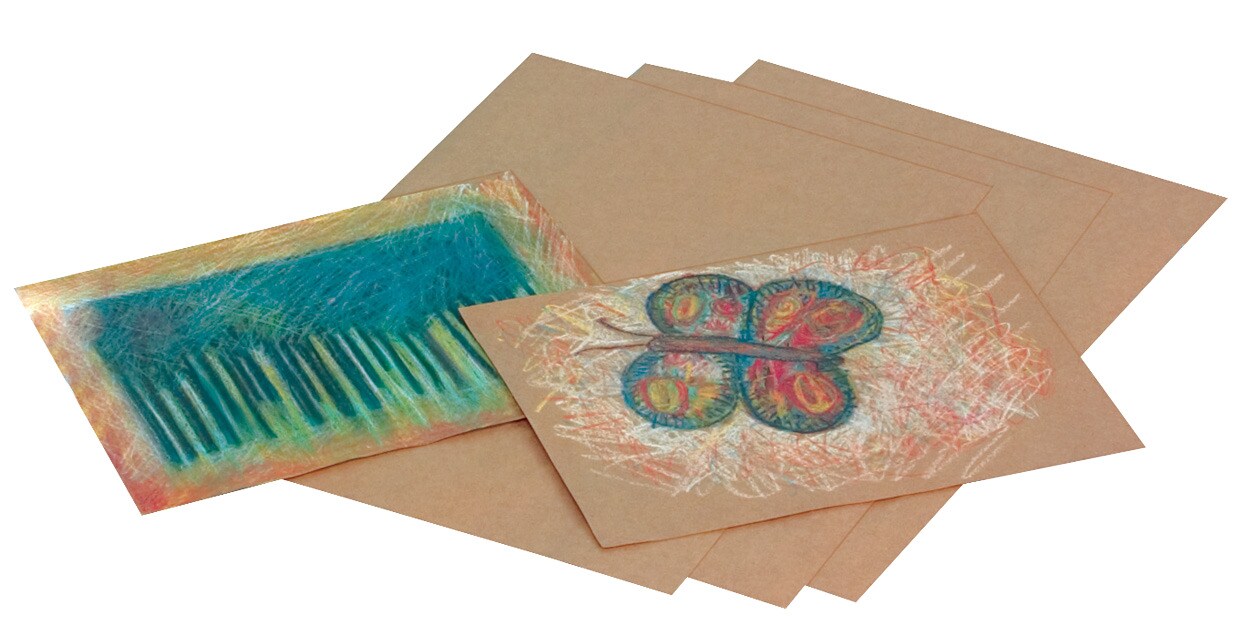 School Smart Kraft Paper Sheets, 60 lbs, 18 x 24 Inches, Brown, 100 ...