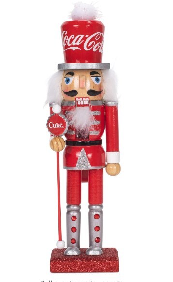 Coca-Cola 10-Inch Multicolor Wooden Nutcracker (CC6202) | Michaels