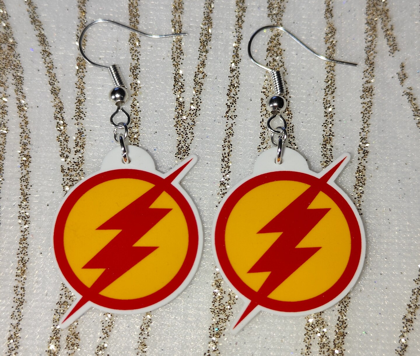 Flash Fan Art Earrings | MakerPlace by Michaels