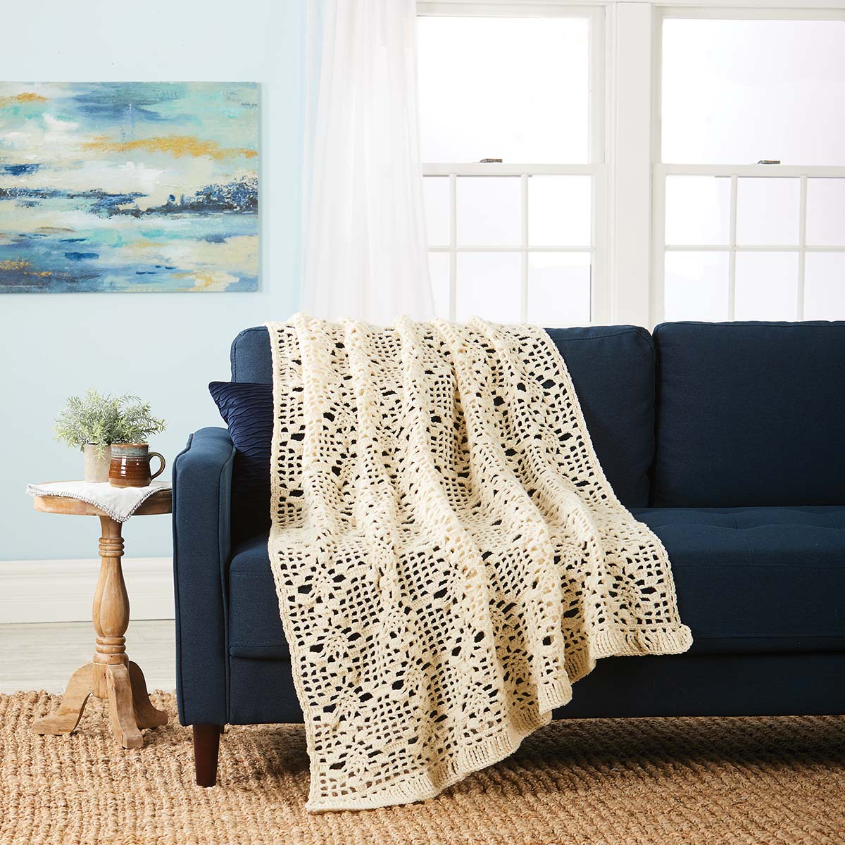 Herrschners Florence Crochet Afghan Kit | Michaels