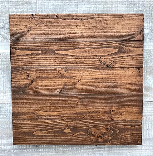 Rustic Wood Sign Blank Dark Walnut Handmade in the USA by My Rustic ...