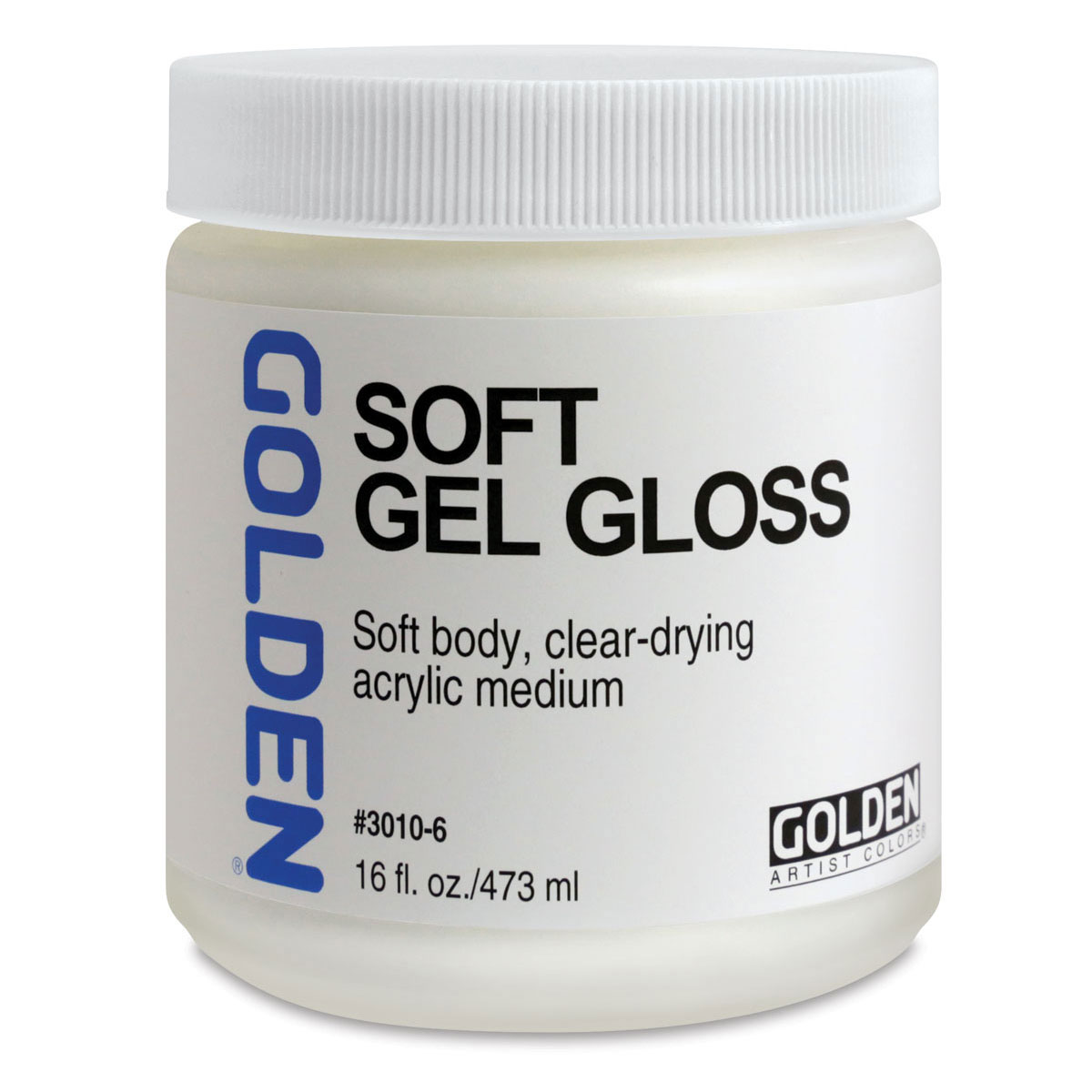 Golden Soft Acrylic Gel Medium - Gloss, 16 oz jar | Michaels