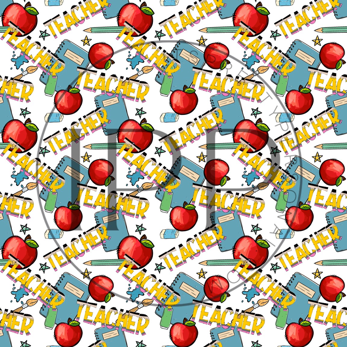 #338 CLEAR School Teacher (IPP EXCLUSIVE) 12x12 Pattern Vinyl | Michaels