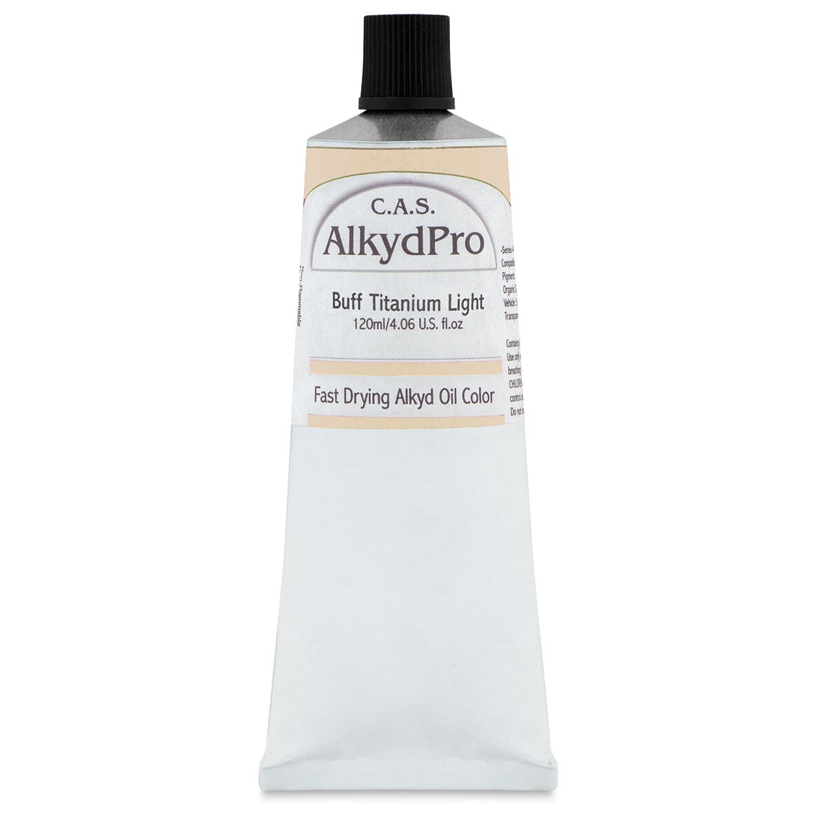 CAS AlkydPro Fast-Drying Alkyd Oil Color - Buff Titanium Light, 120 ml ...