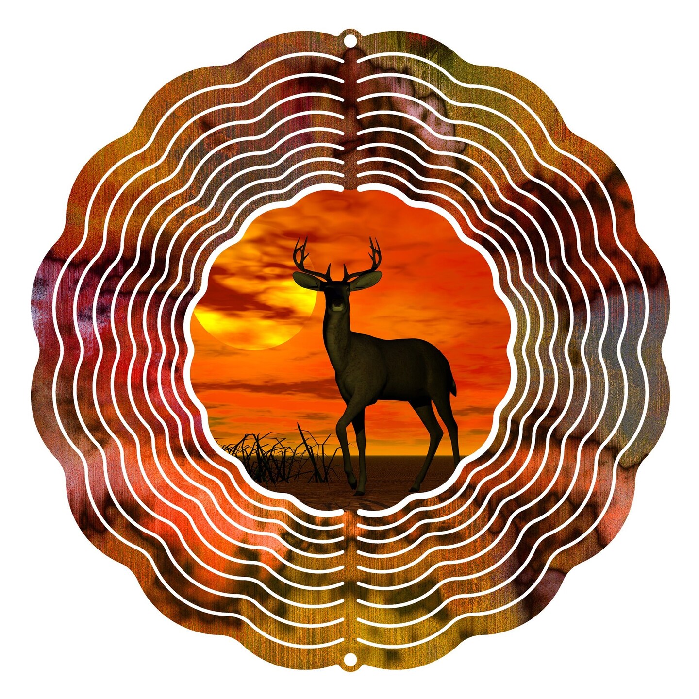 Sunset Deer Wind Spinner | Michaels