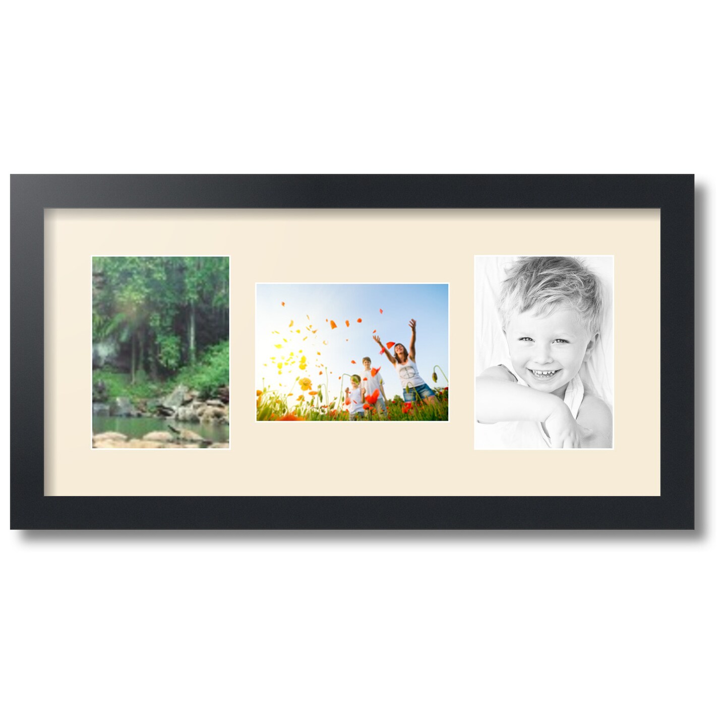 ArtToFrames Collage Photo Picture Frame with 3 - 5x7 inch Openings ...