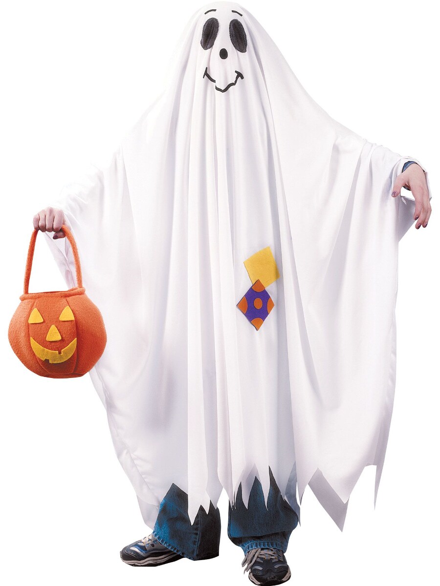 Classic Patchwork Friendly Ghost Boy's Costume | Michaels