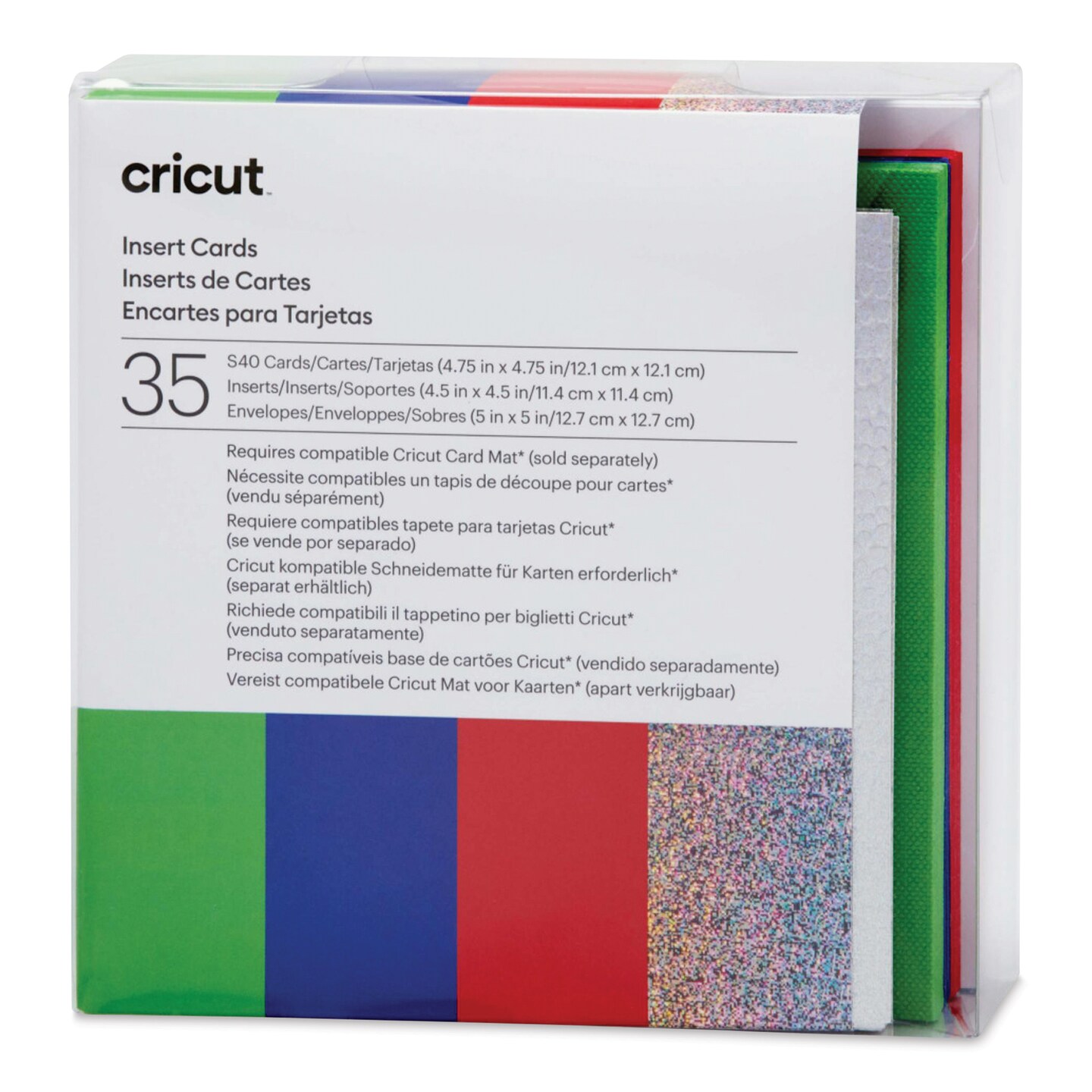 Cricut Cards, Inserts, and Envelopes - Rainbow Scales, Pkg of 35 | Michaels