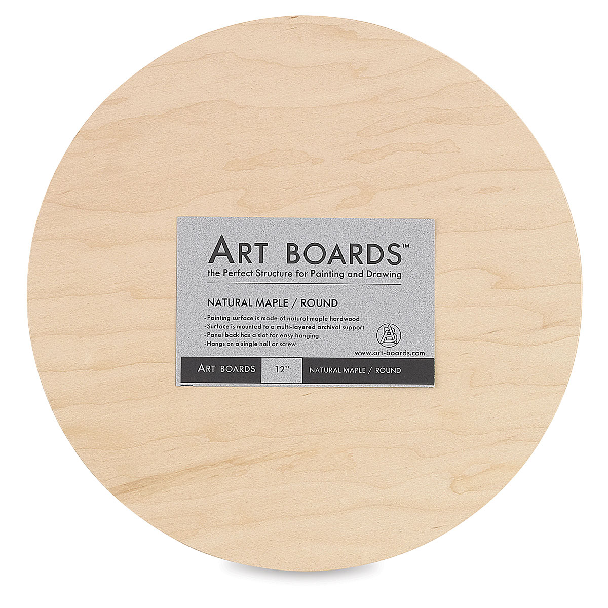 Art Boards Natural Maple Panel - 8" Round, Uncradled | Michaels