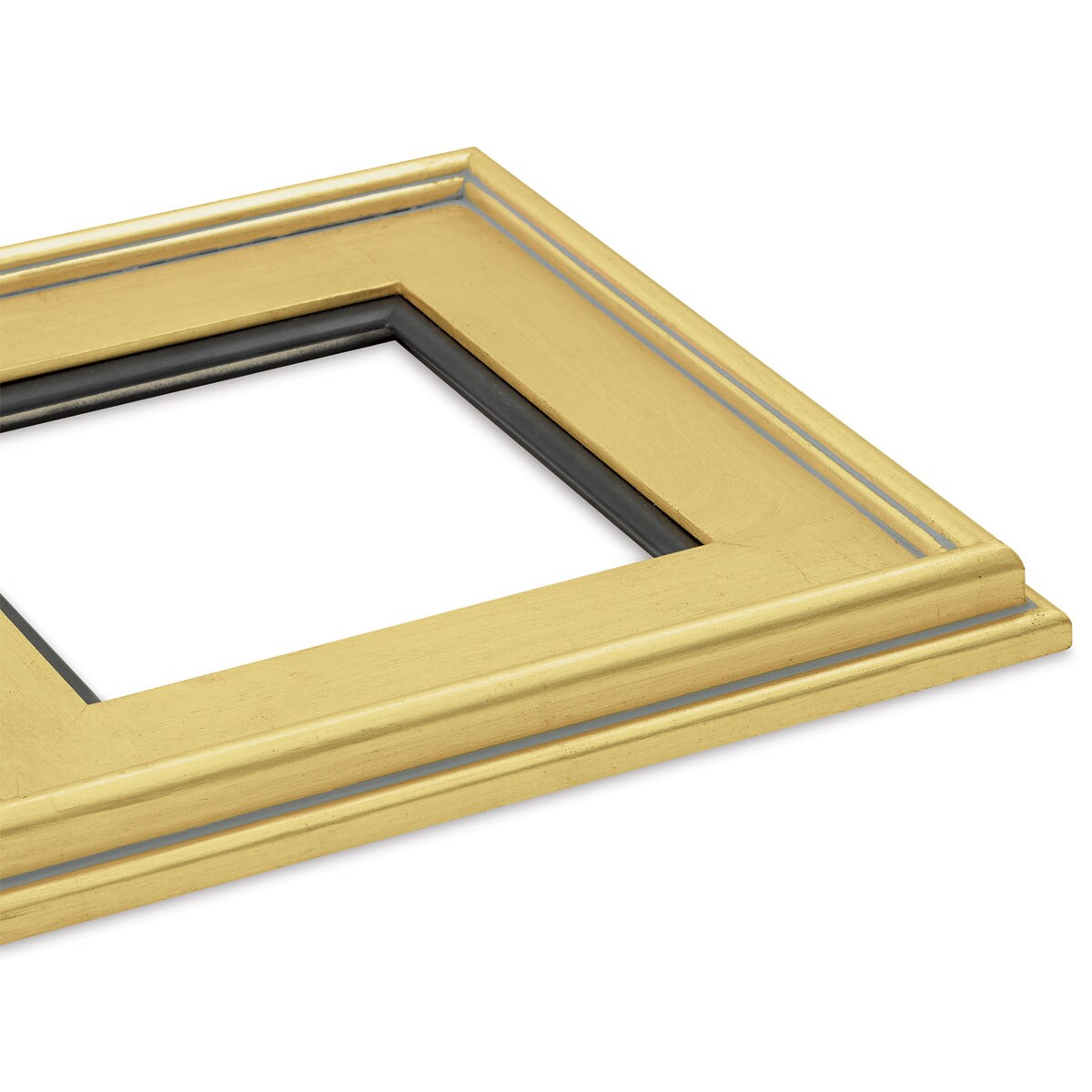 Blick Simplon Frame with Liner - 8" x 8" x 5/16", Black/Gold | Michaels