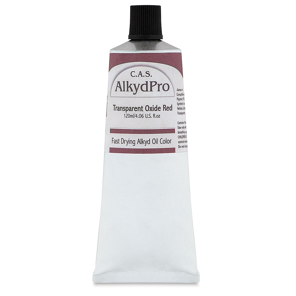 CAS AlkydPro Fast-Drying Alkyd Oil Color - Transparent Oxide Red, 120 ...