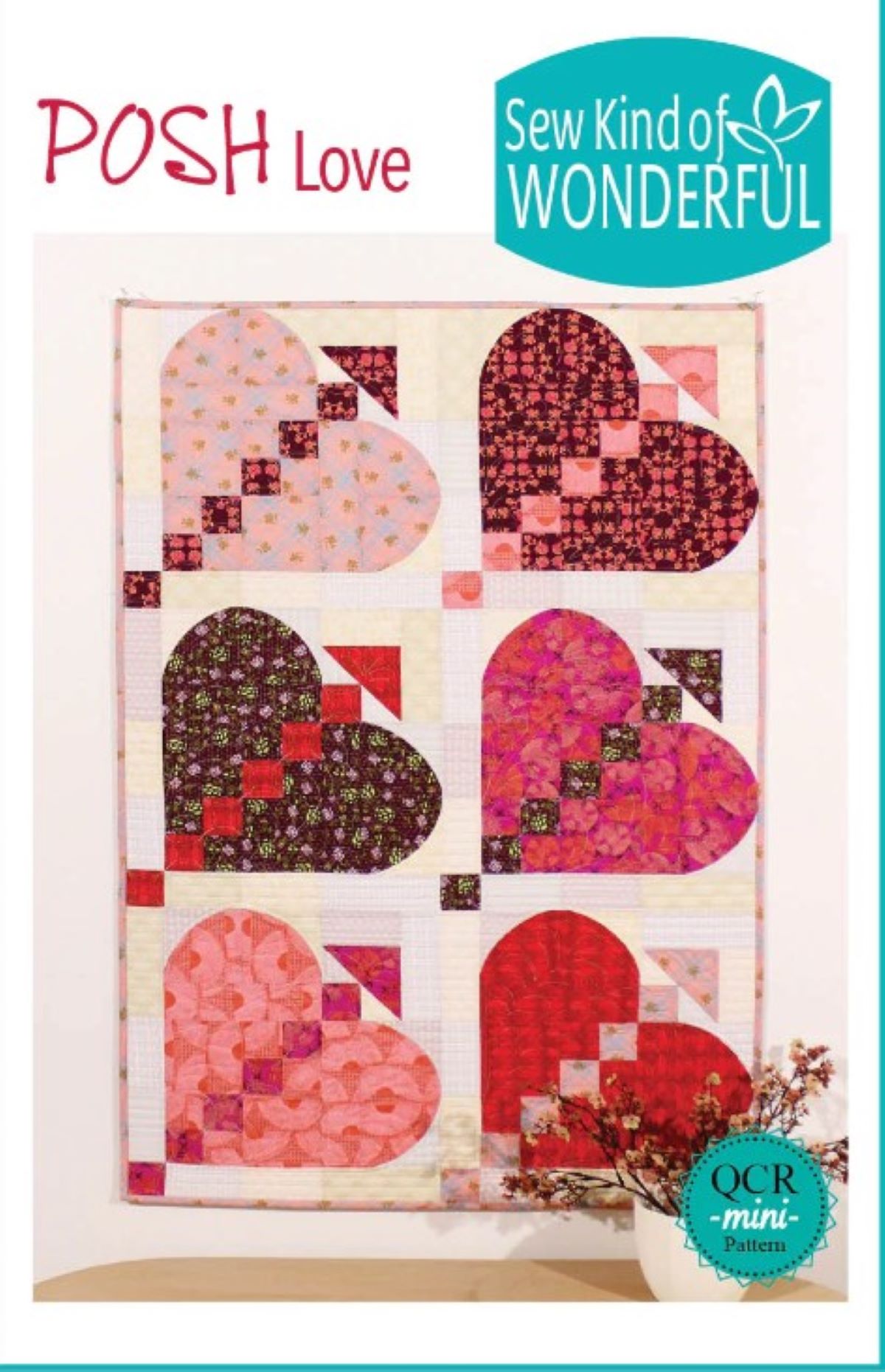 Posh Love Pattern 28"x42" Using Quick Curve Mini Ruler by Sew Kind of ...