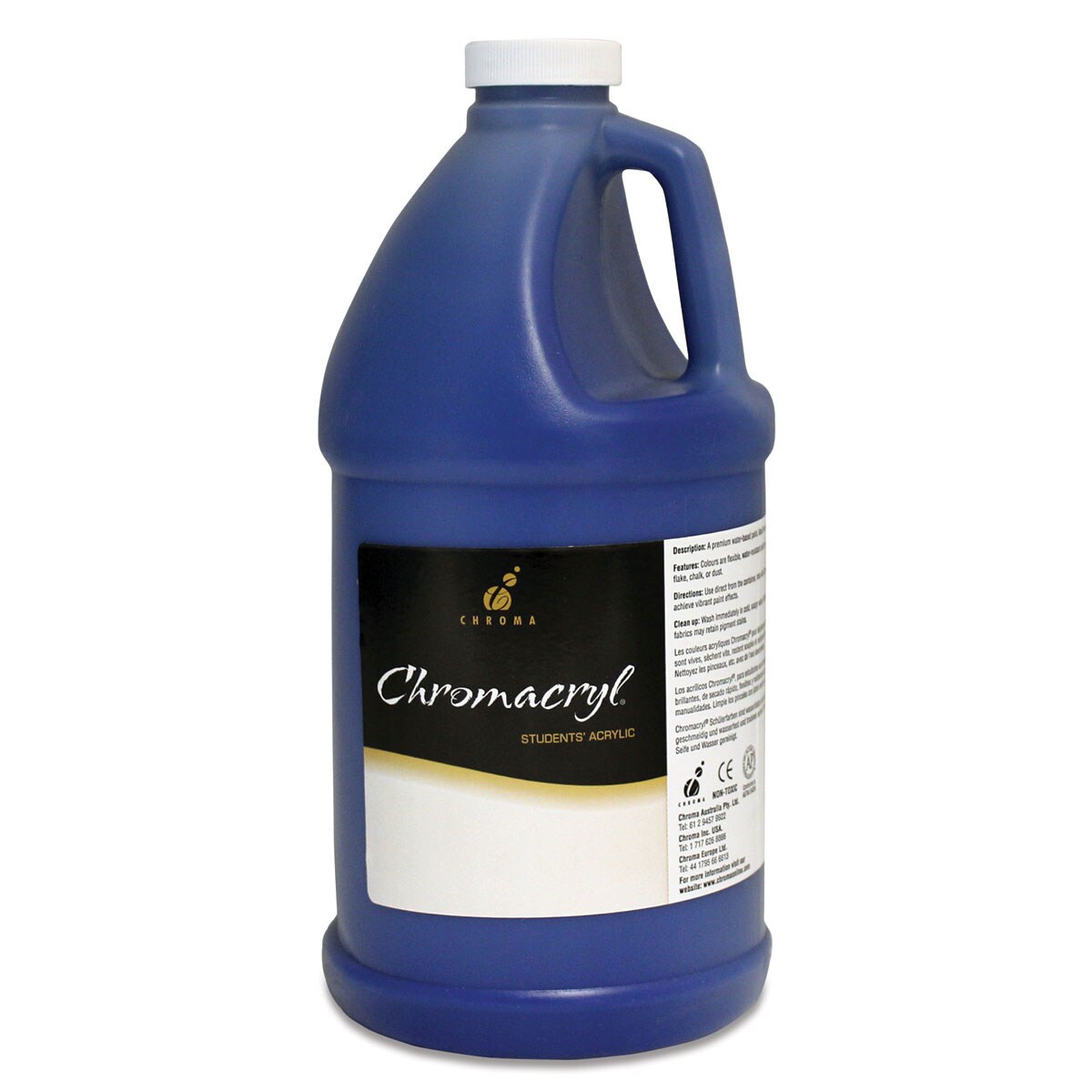 Chromacryl Students' Acrylics - Cool Blue, 64 oz bottle | Michaels