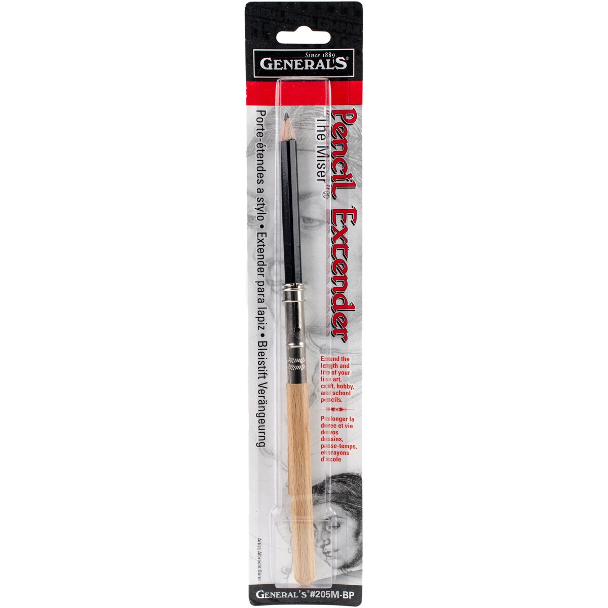 General's The Miser Pencil Extender With Soft Drawing Pencil | Michaels