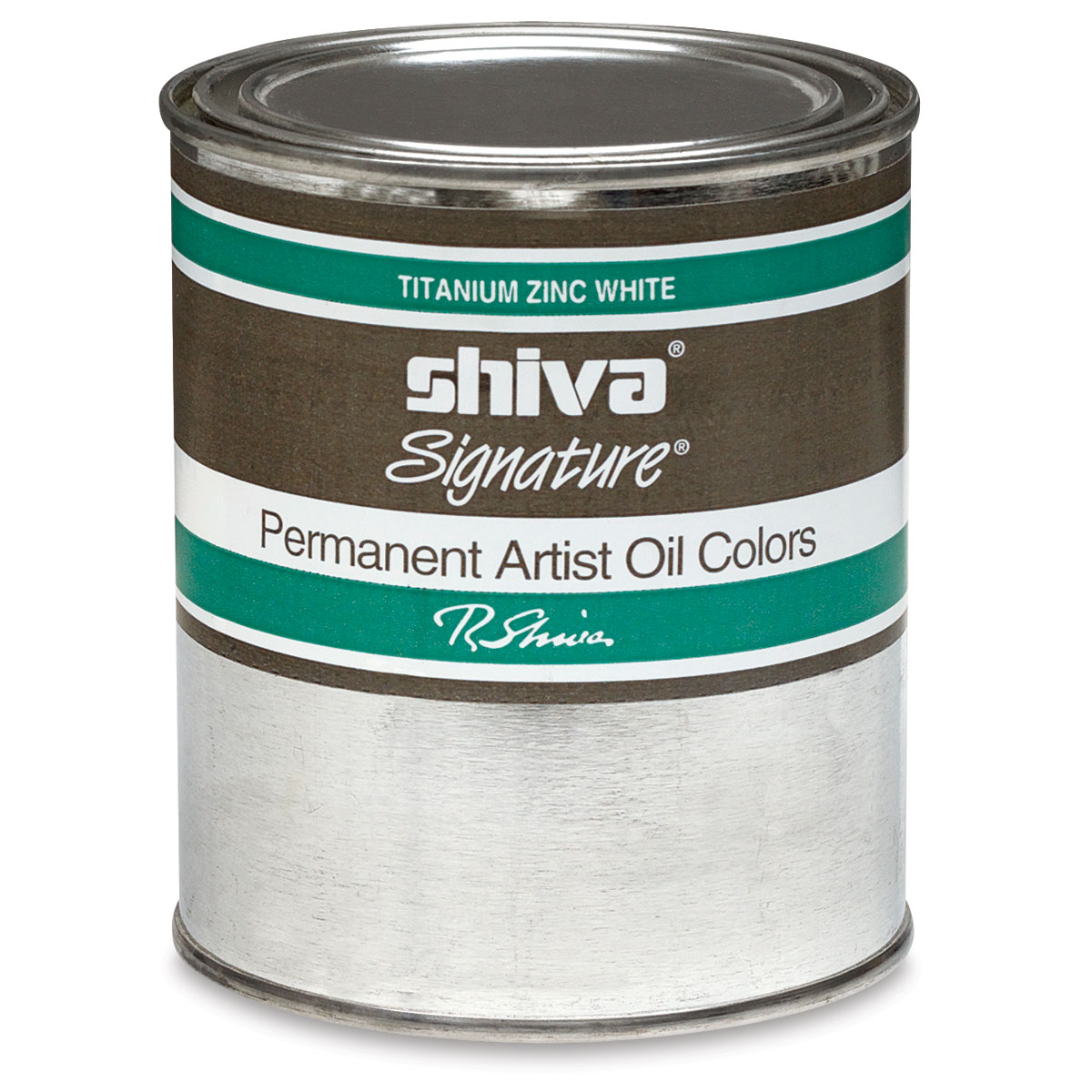 Shiva Signature Artist Oil Color - Titanium-Zinc White, 16 oz Can ...