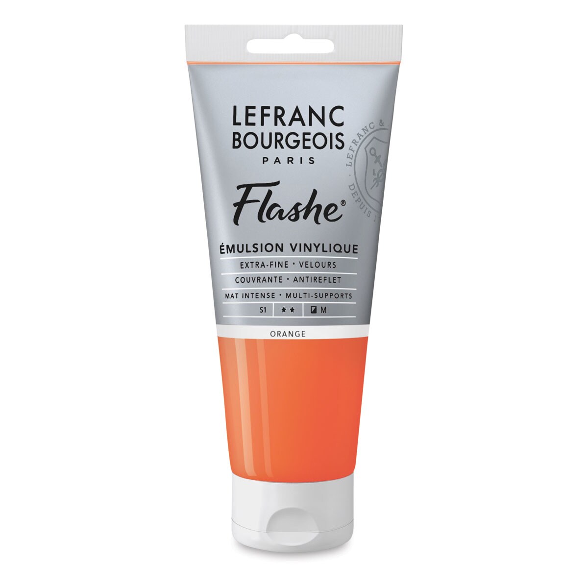 Lefranc & Bourgeois Flashe Vinyl Paint - Orange, 80 ml | Michaels
