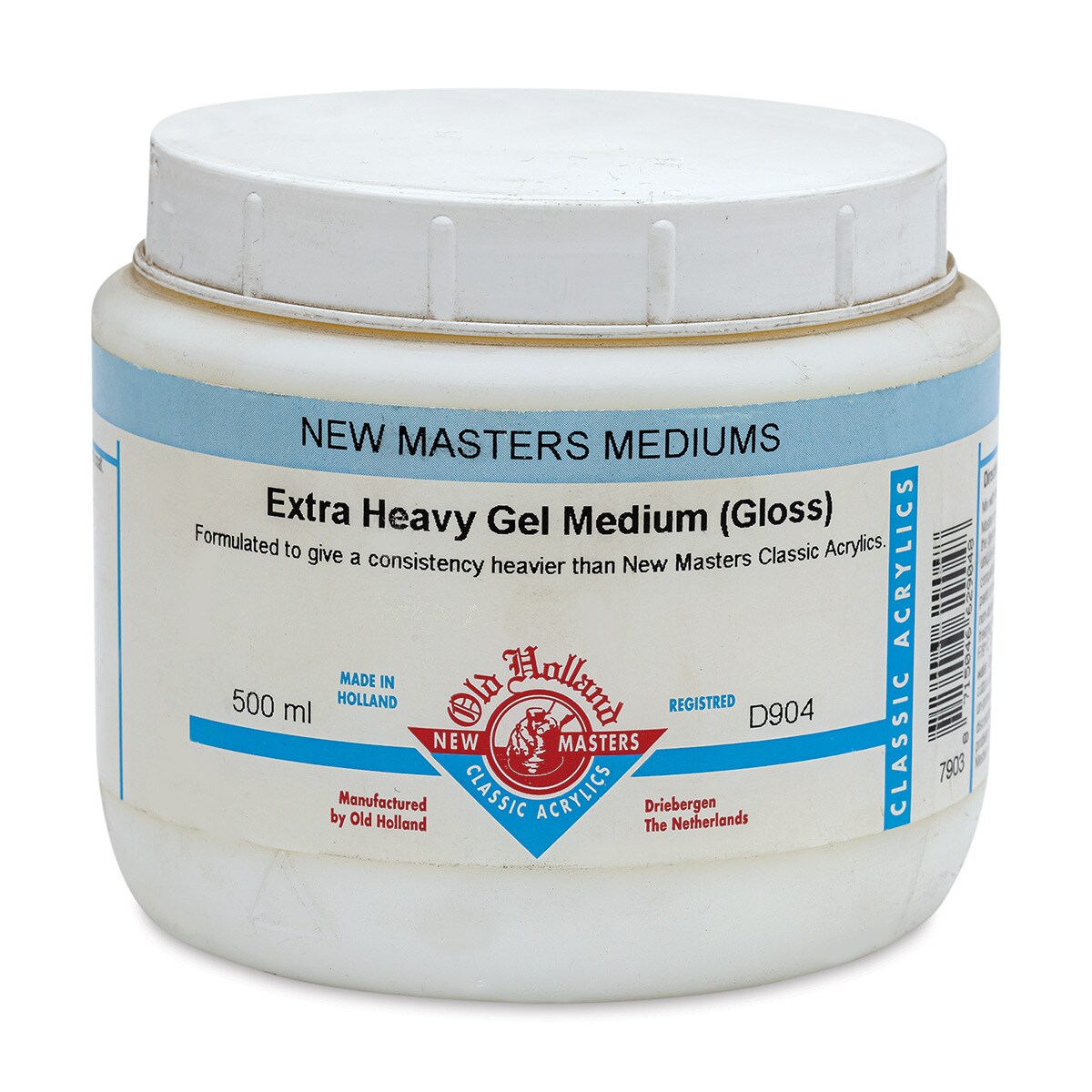 Old Holland New Masters High Build Gel Medium (No Filler) - Gloss, 500 ...