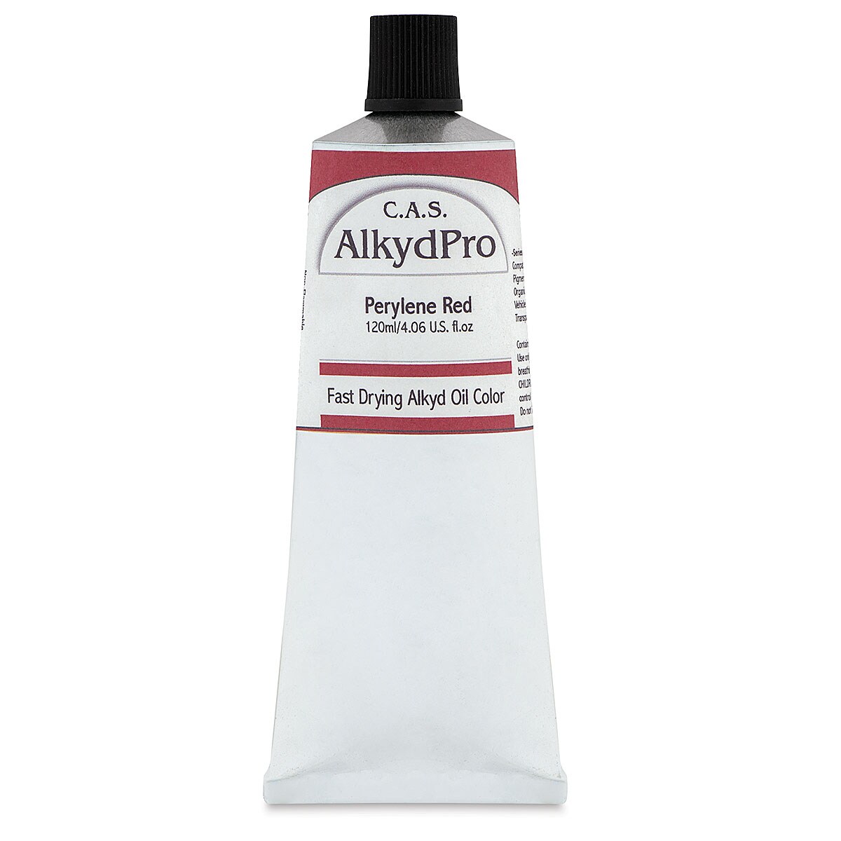 CAS AlkydPro Fast-Drying Alkyd Oil Color - Perylene Red, 120 ml tube ...