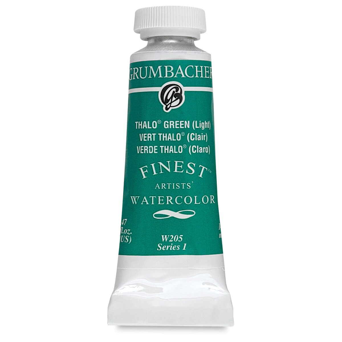 Grumbacher Finest Artists' Watercolor - Thalo Green, 14 ml tube | Michaels