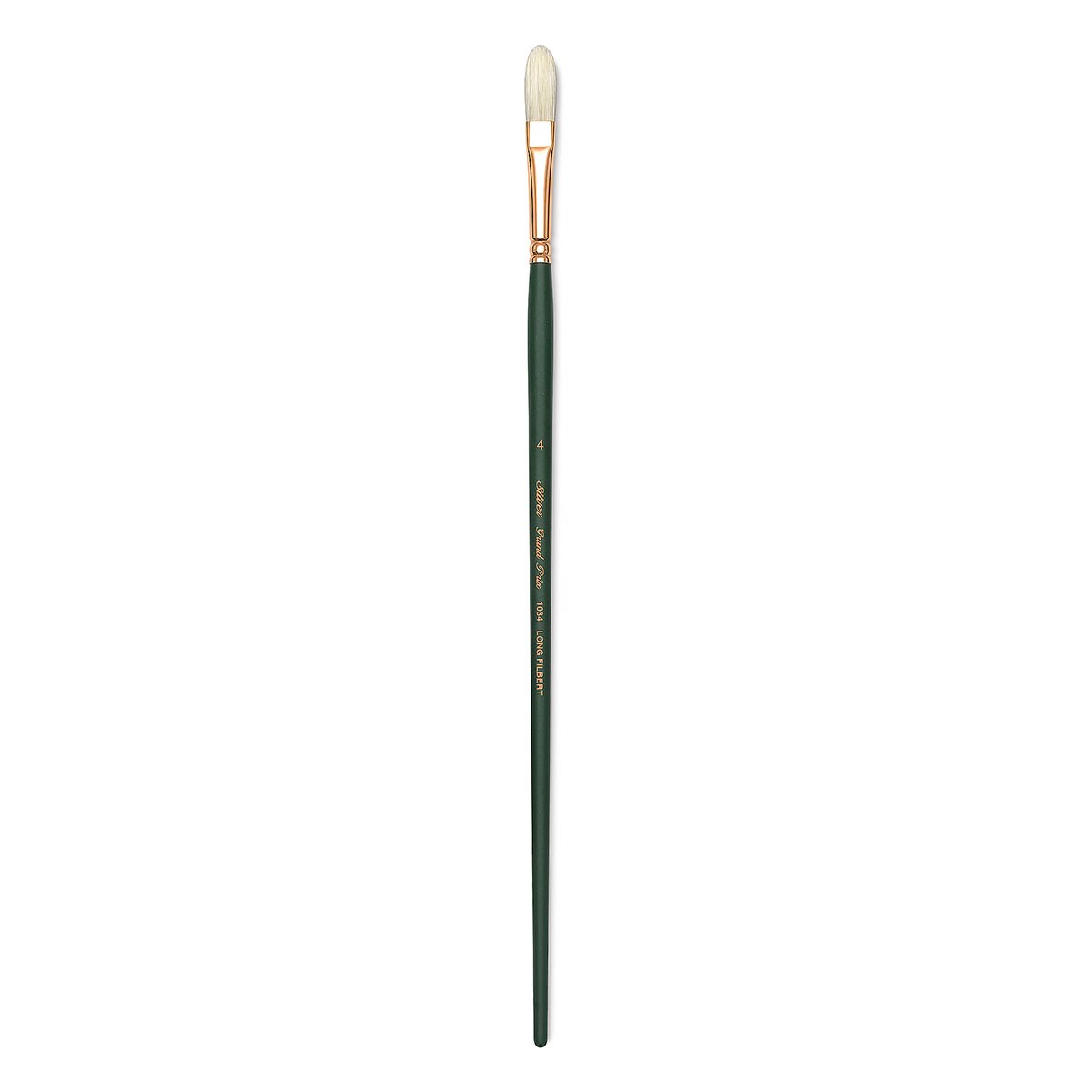 Silver Brush Grand Prix Super Brush - Long Filbert, Long Handle, Size 4 ...