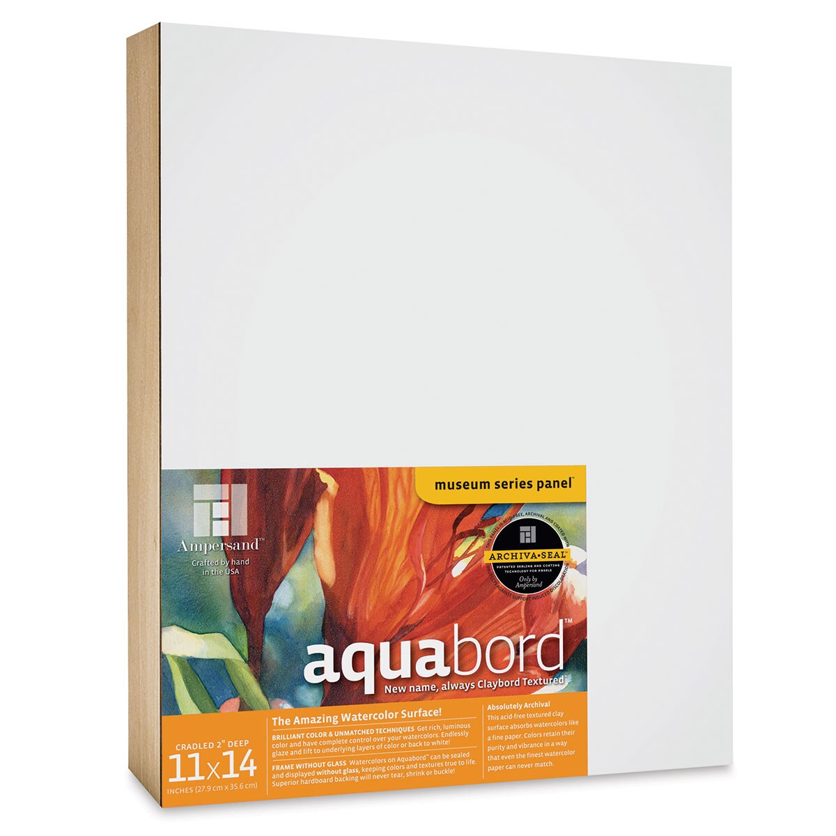 Ampersand Aquabord - 11" x 14" x 2", Deep Cradled | Michaels