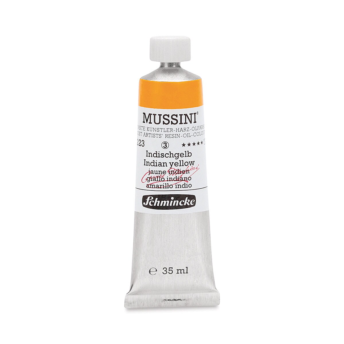 Schmincke Mussini Oil Colors - Indian Yellow, 35 ml tube | Michaels