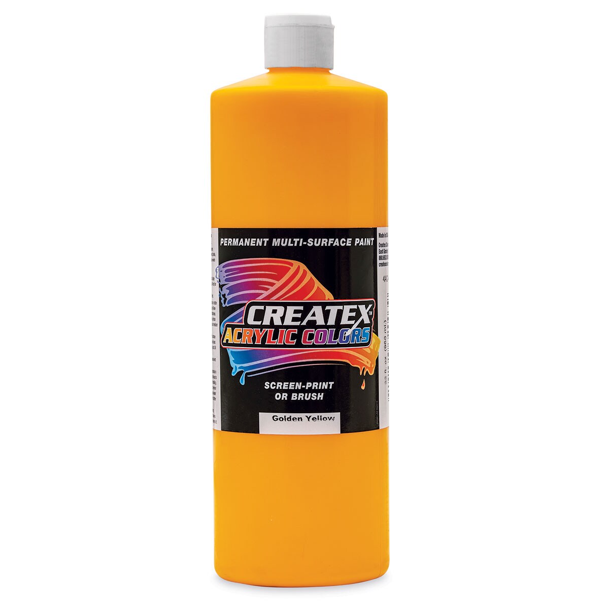 Createx Acrylics - Golden Yellow, Quart | Michaels