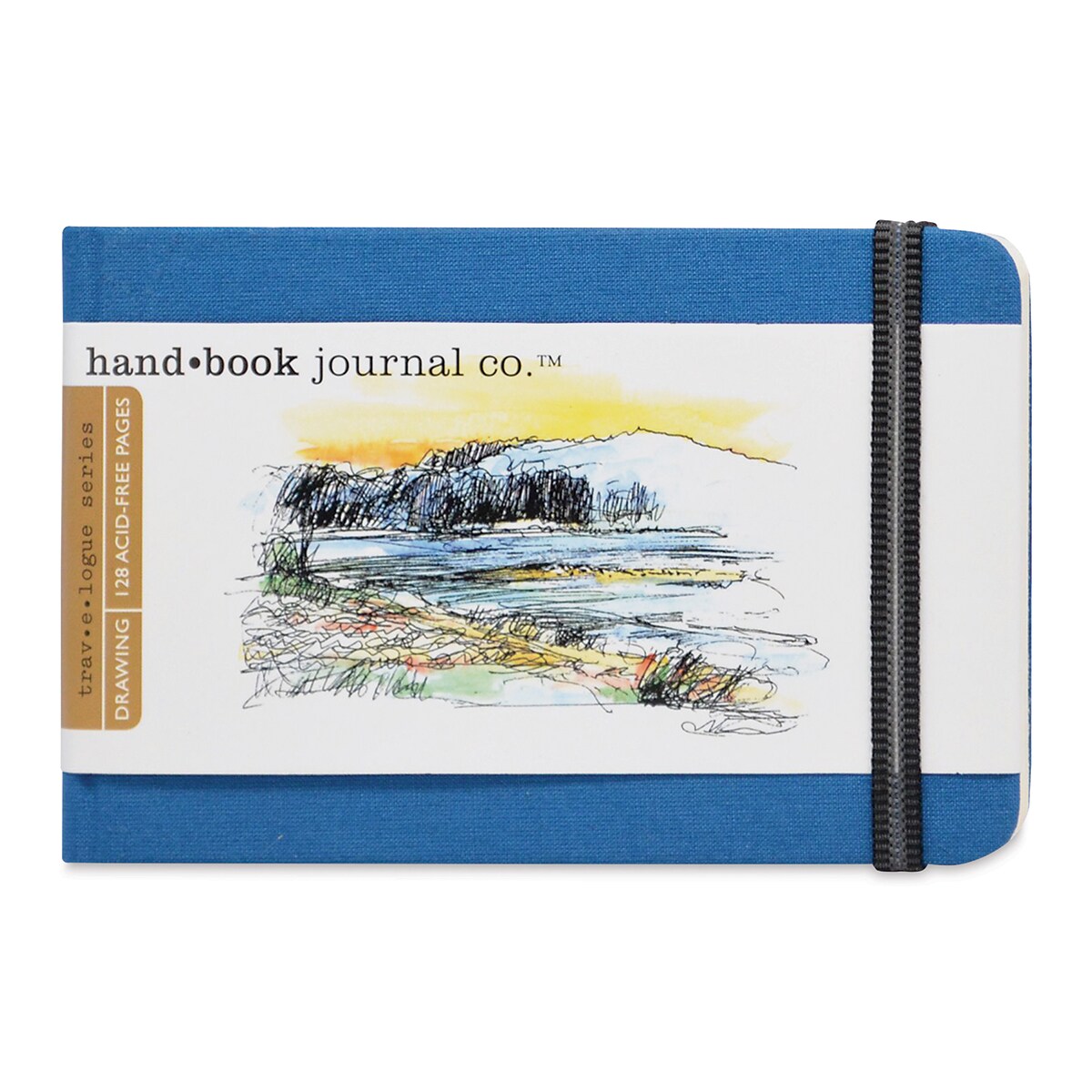 Hand Book Artist Journal - 3-1/2" x 5 1/2", Ultramarine Blue, Landscape ...