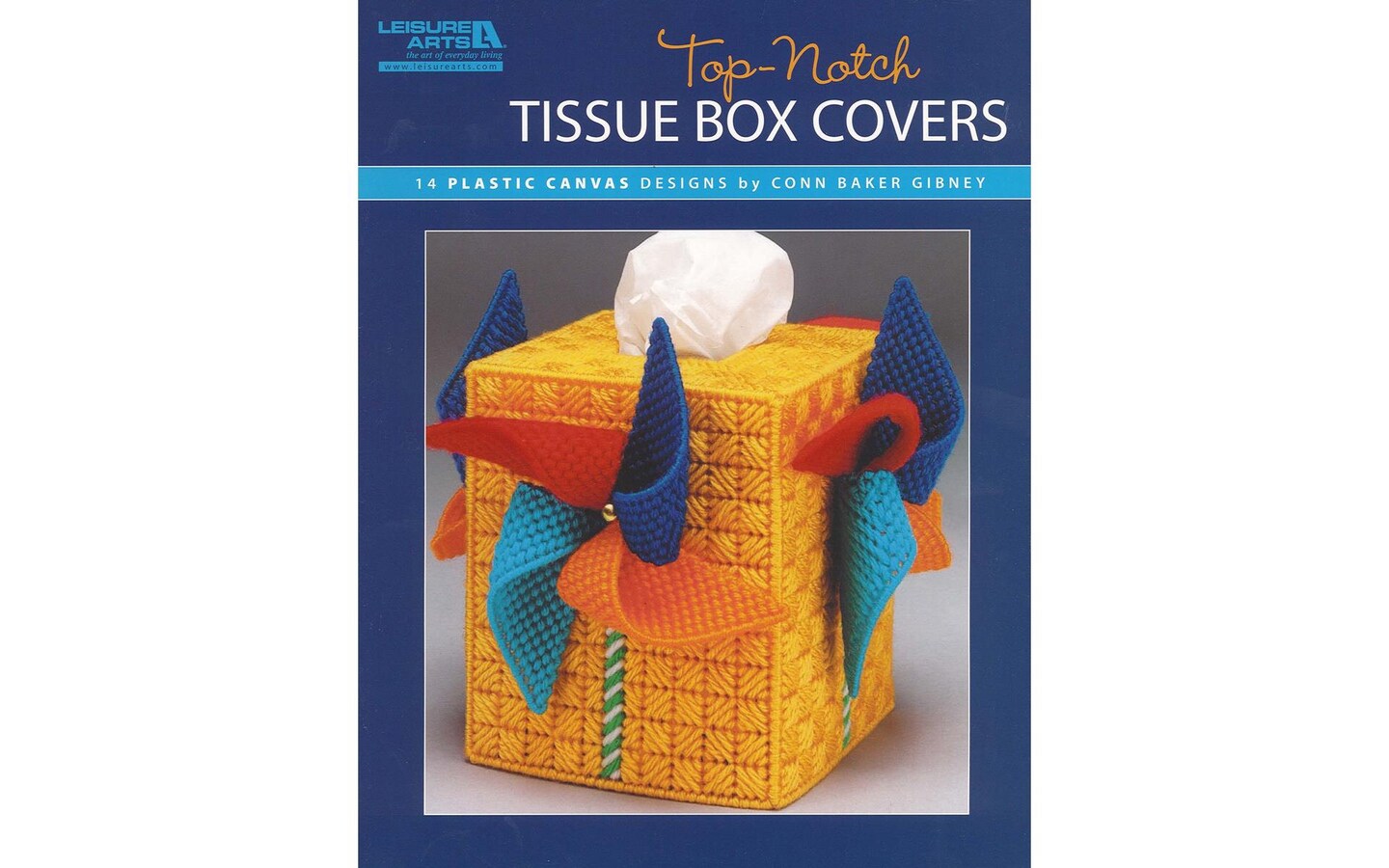 Leisure Arts Top Notch Tissue Box Covers Bk | Michaels