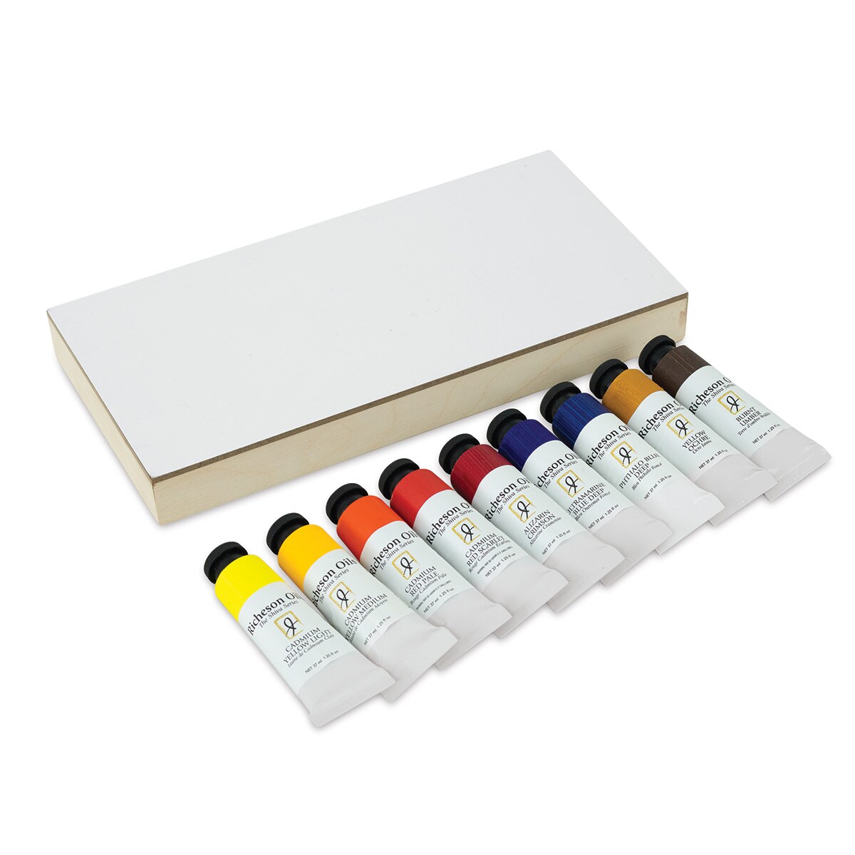 Shiva Signature Artist Oil Color - Set of 9 with Cradled Panel | Michaels