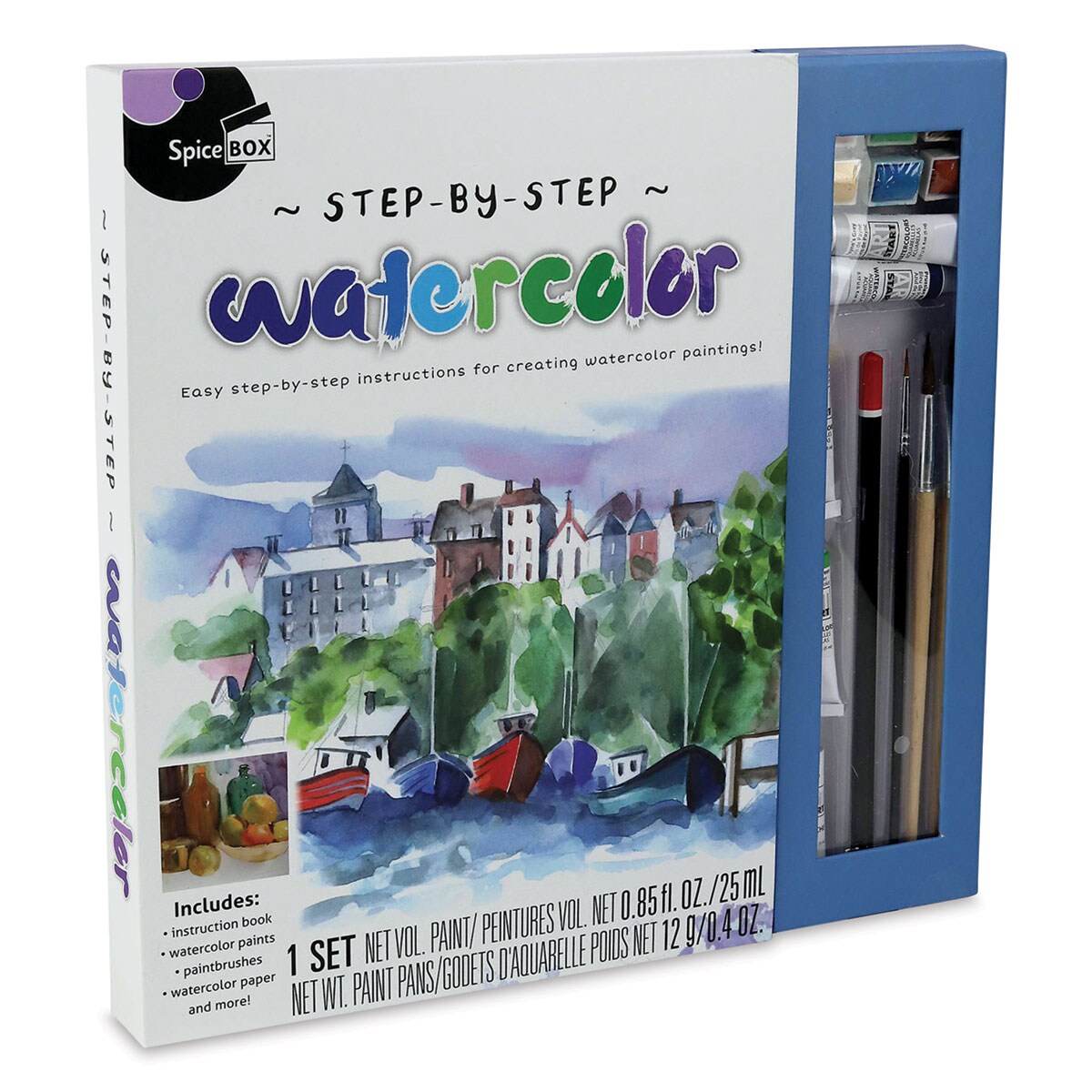 SpiceBox Master Class Step By Step Watercolor Kit | Michaels