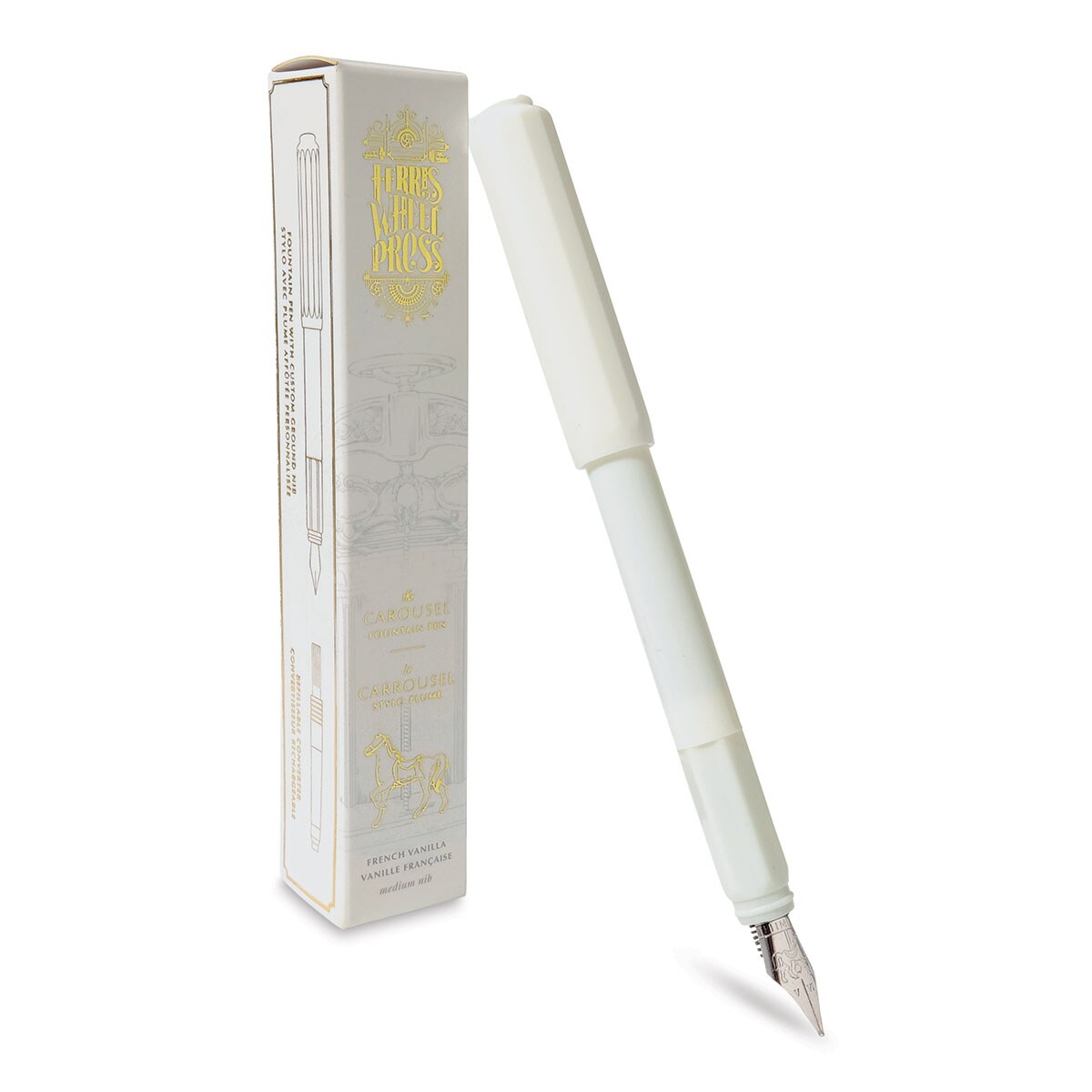 Ferris Wheel Press Carousel Fountain Pen - French Vanilla, Fine | Michaels