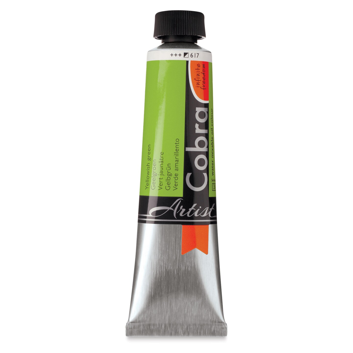 Cobra Artist Water Mixable Oil Paint - Yellowish Green, 40 ml tube ...