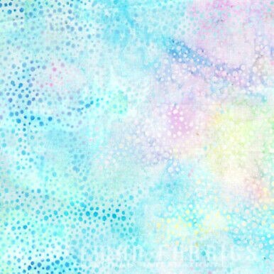 Pastel Dot Pattern Lullaby Backing Batik Hoffman Batik 885-135 Cotton ...