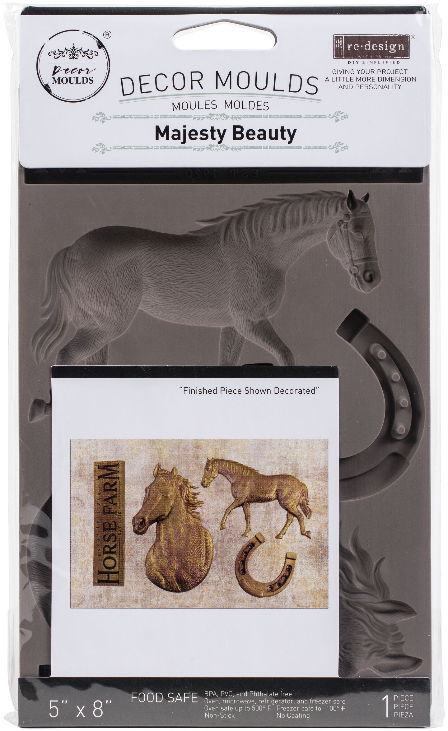 Prima Marketing Re-Design Mould 5"X8"X8mm-Majesty Beauty | Michaels