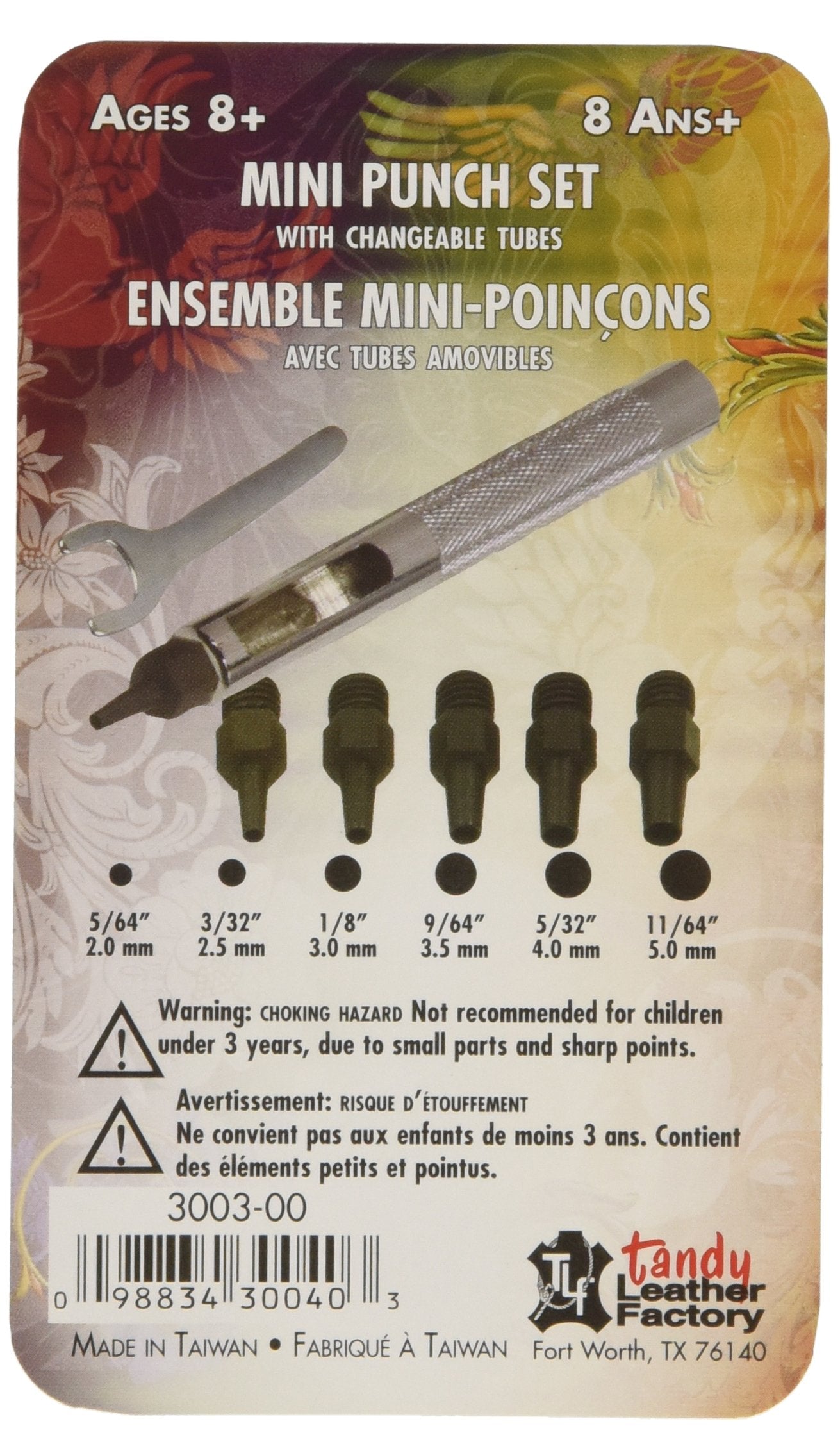 Tandy Leather Factory Punch Set, Mini | Michaels