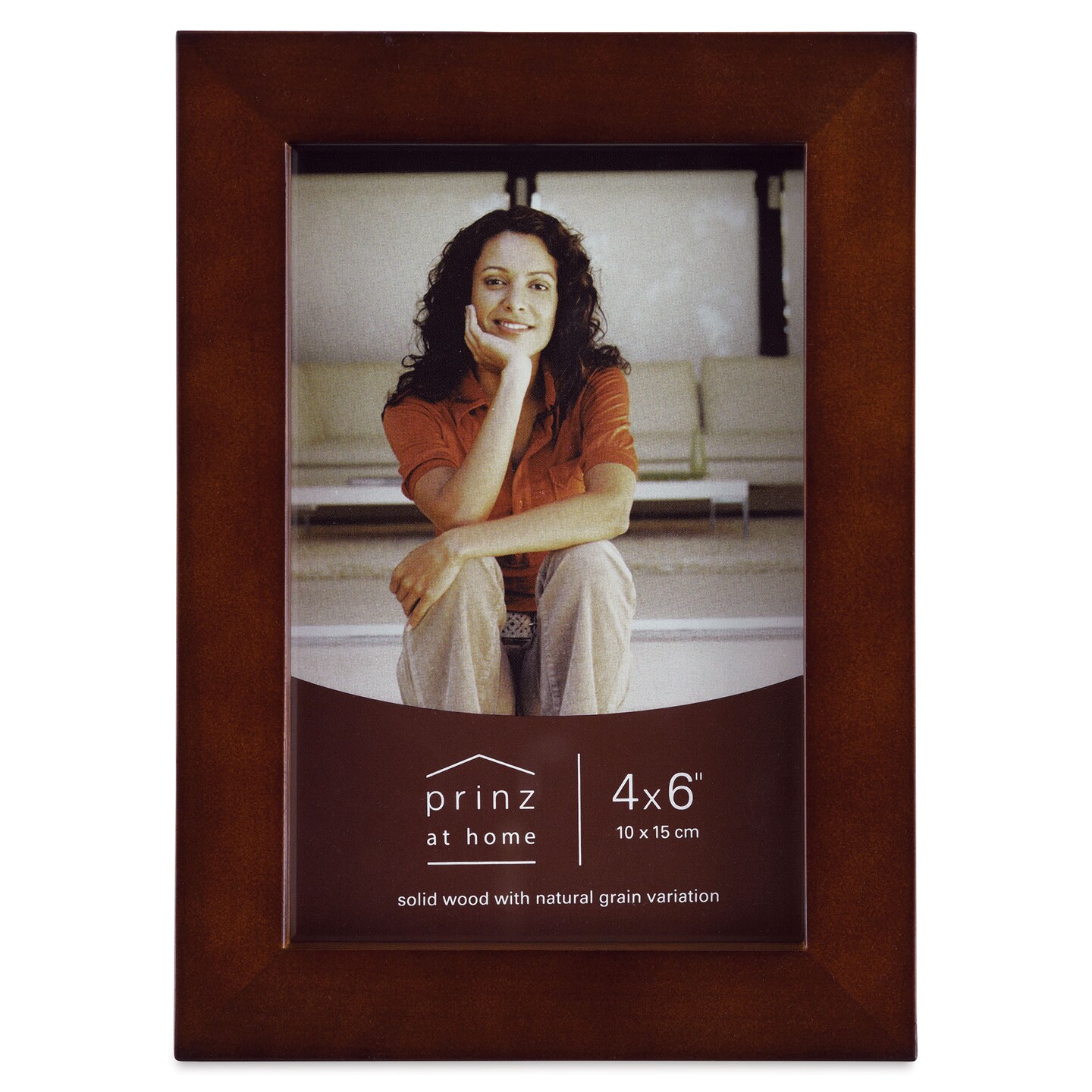 Prinz Carolina Tabletop Wood Frame - Dark Walnut, 4" x 6" | Michaels