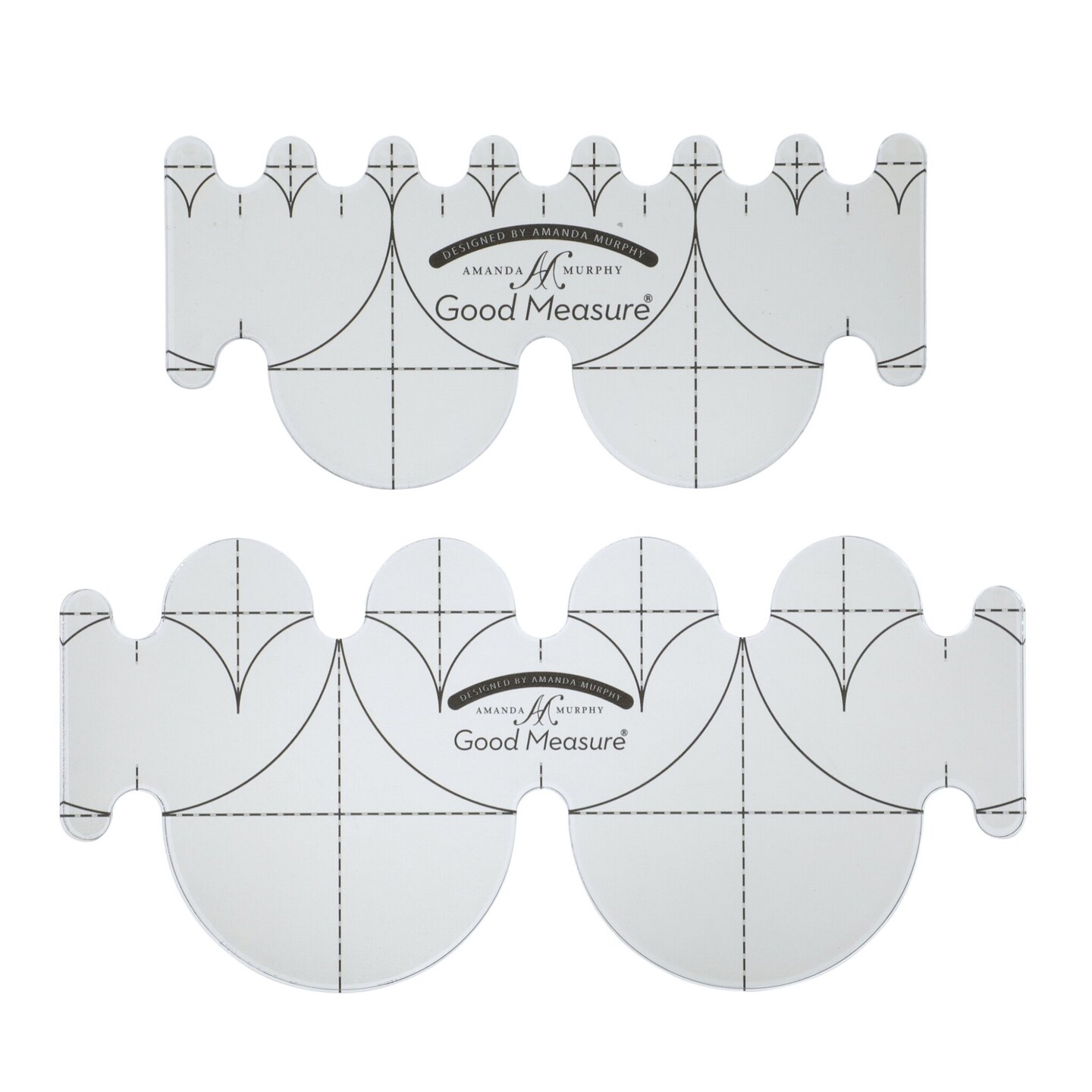 Good Measure - Amanda Murphy-Longarm Quilting Template Every Clamshell ...